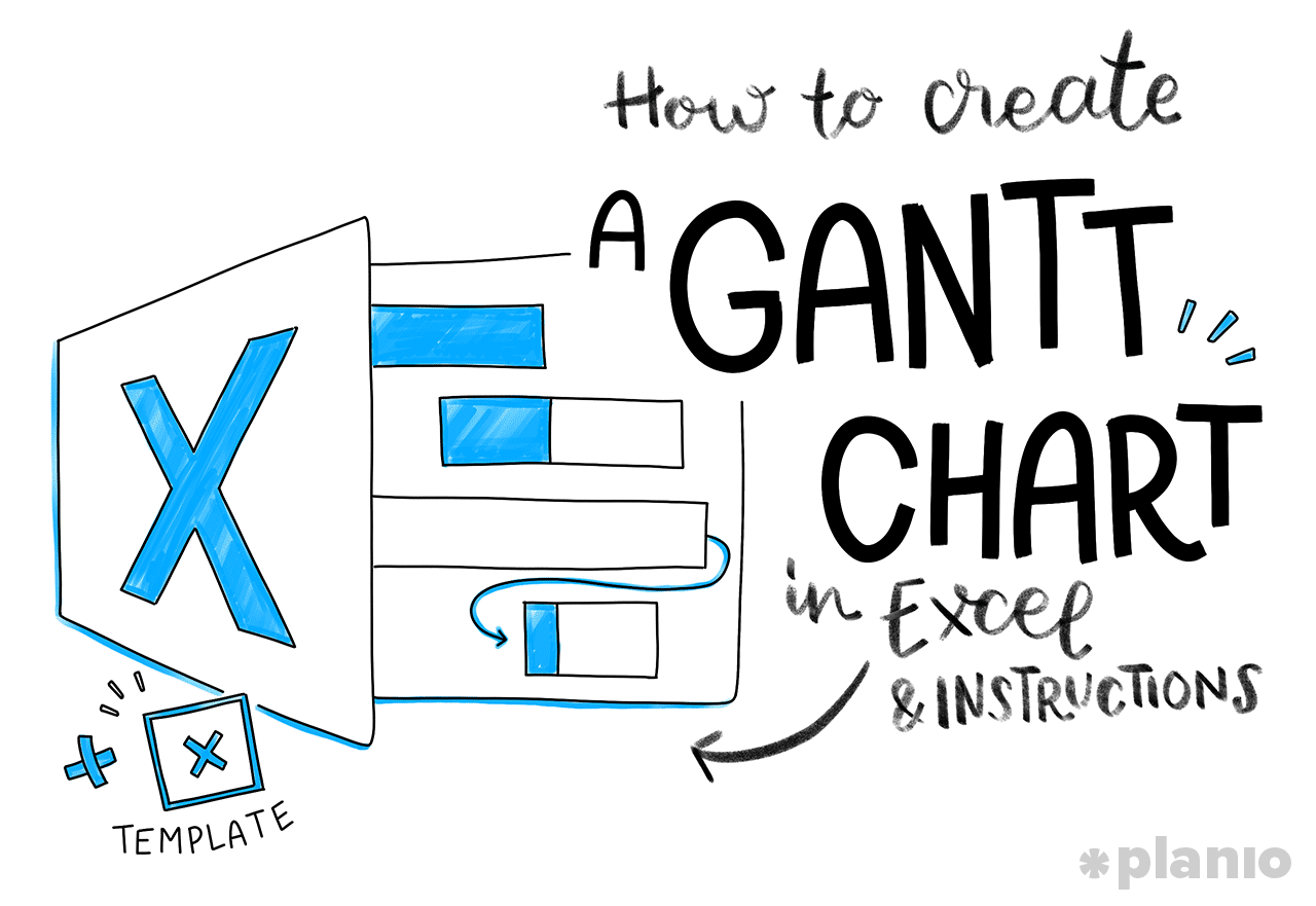 How To Create A Gantt Chart In Excel Free Template And Instructions